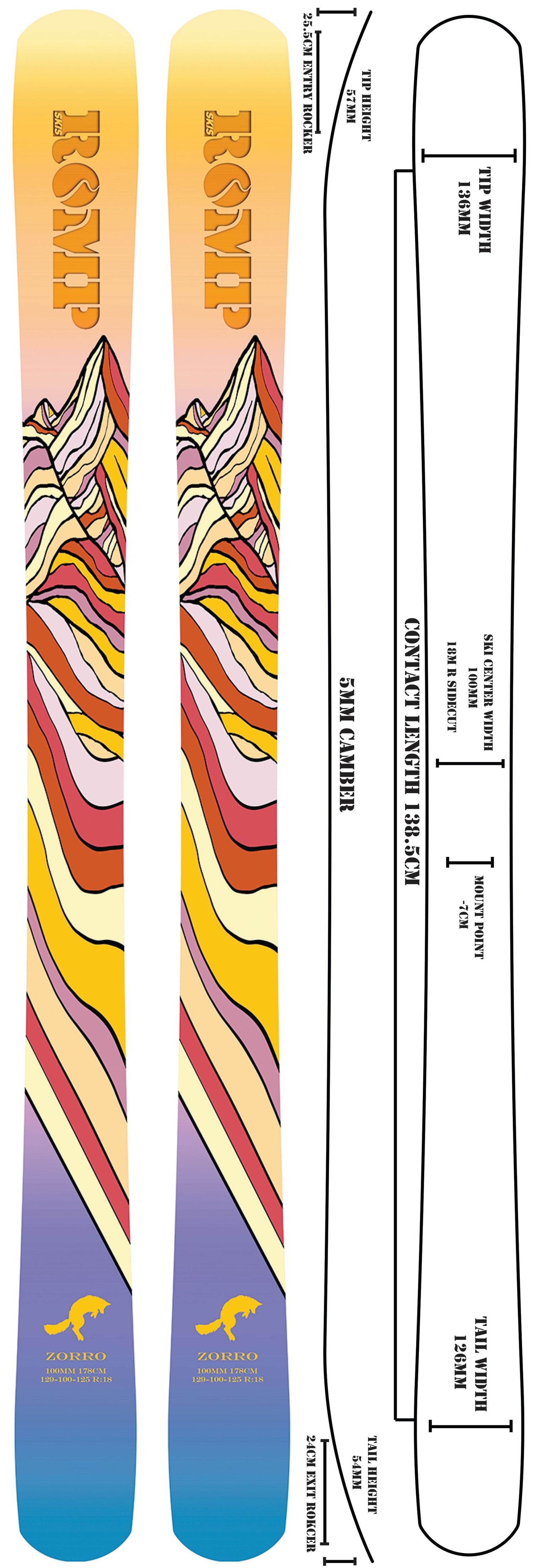 Romp Skis - Custom built skis from Crested Butte, CO